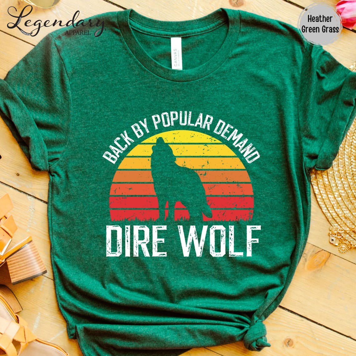 Dire Wolf Shirt Back By Popular Demand Dire Wolf T-Shirt Cloned ...