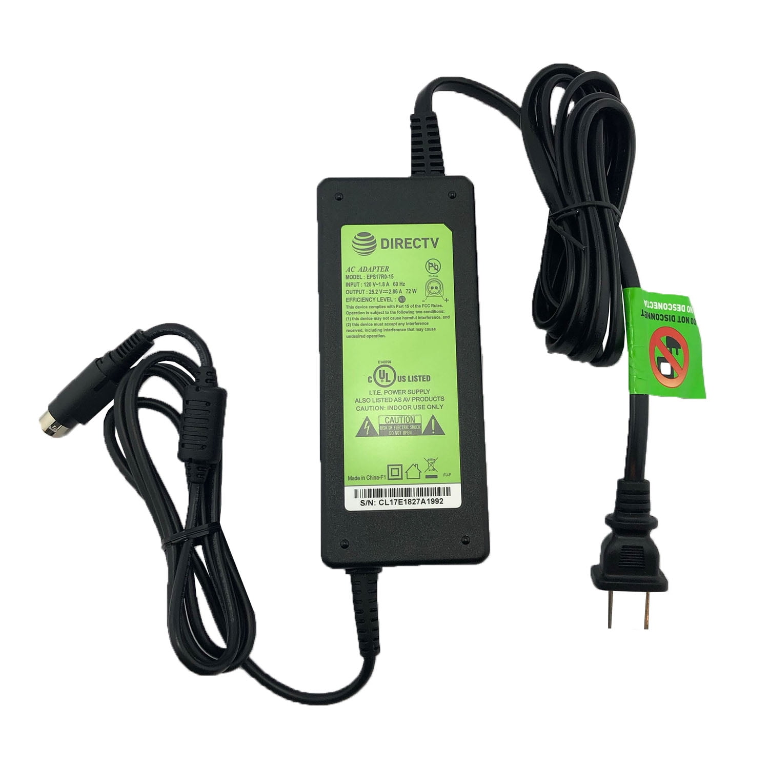 DirecTV Genie 2 Power Supply for Hs17 EPS17R0 - Walmart.com