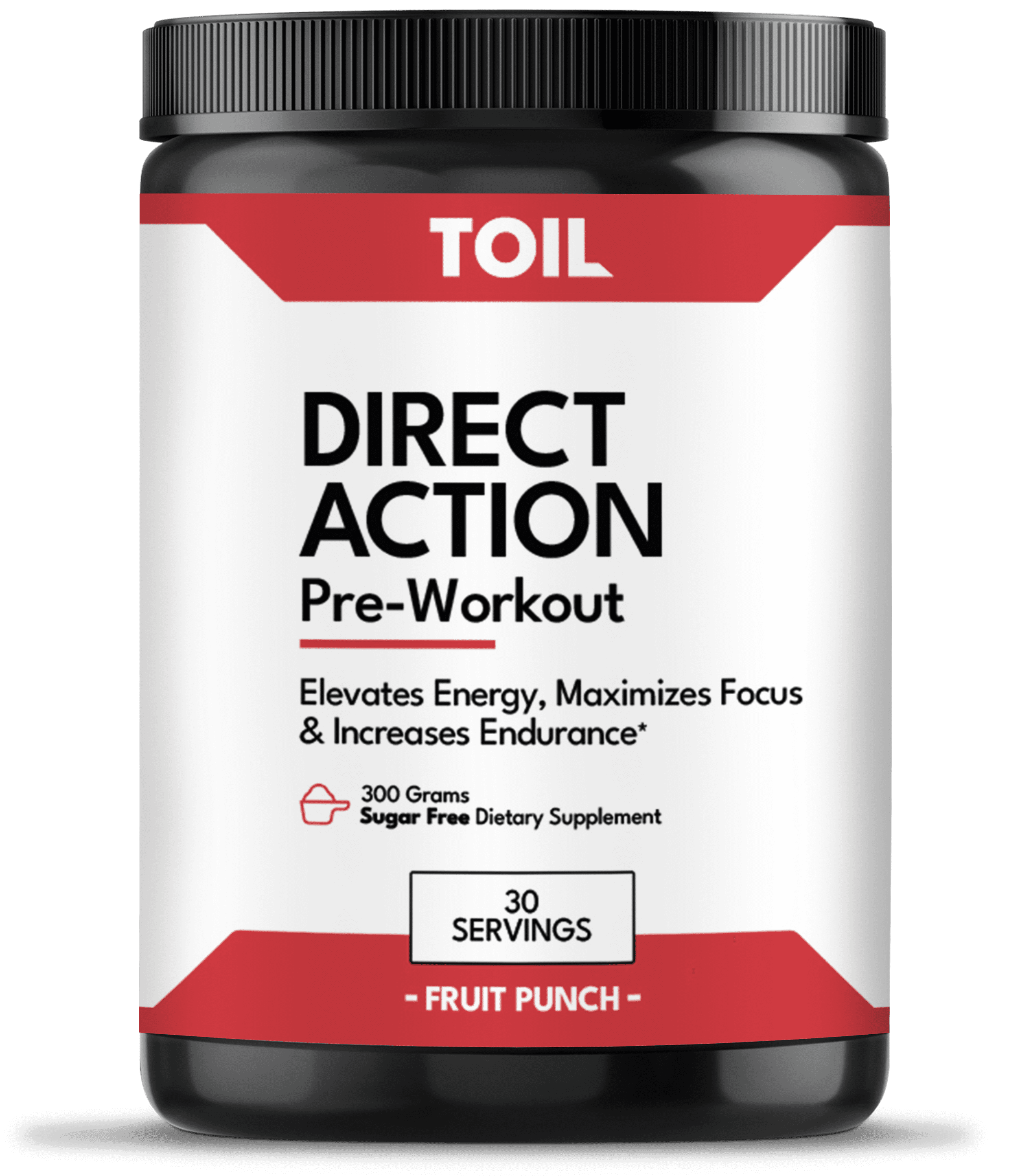 Direct Action - Pre-Workout Supplement for Energy, Focus, and Endurance ...