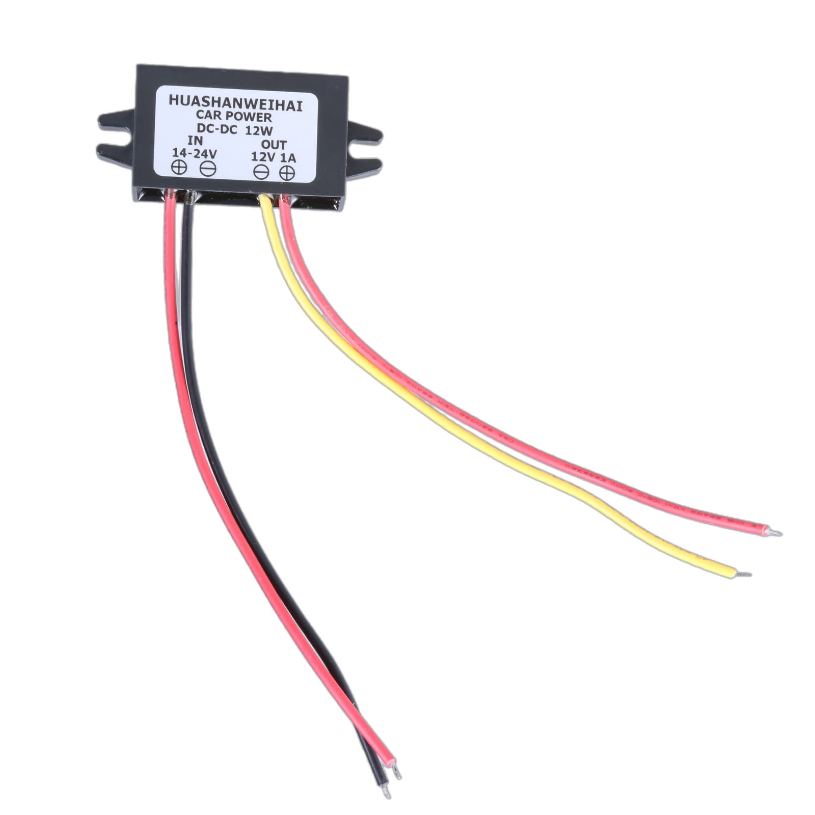 Direct Current Converters, Car Power 14-24v to 12v Step Down Power ...