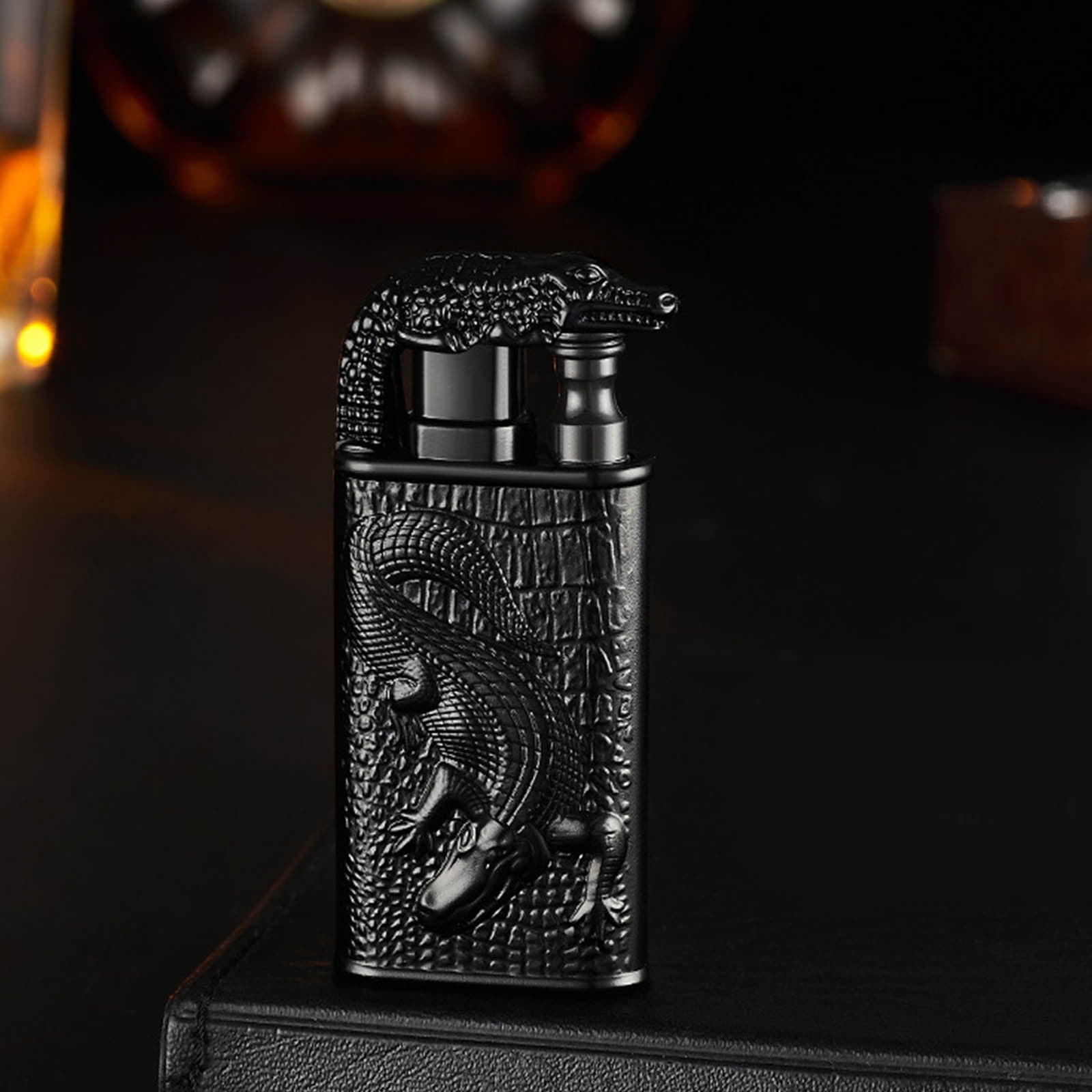 Direct Fire Lighter, Inflatable Windproof, Visible Window Dial ...