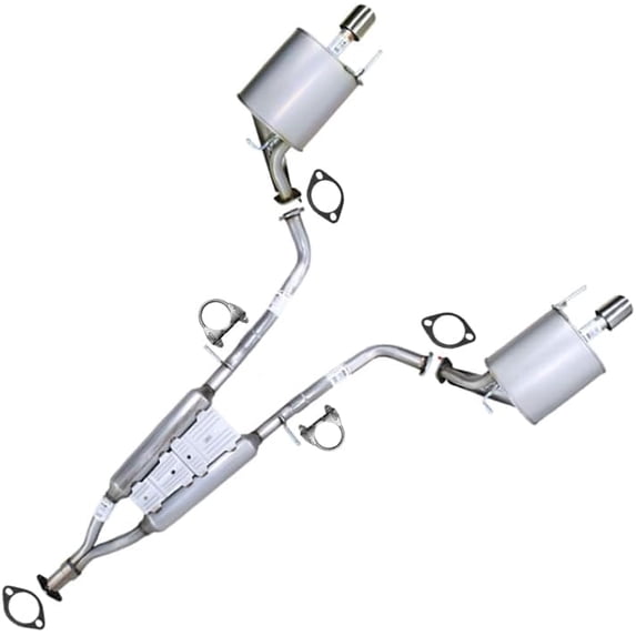 Northeastern Exhaust | Stainless Steel Resonator Pipe & Pair of ...