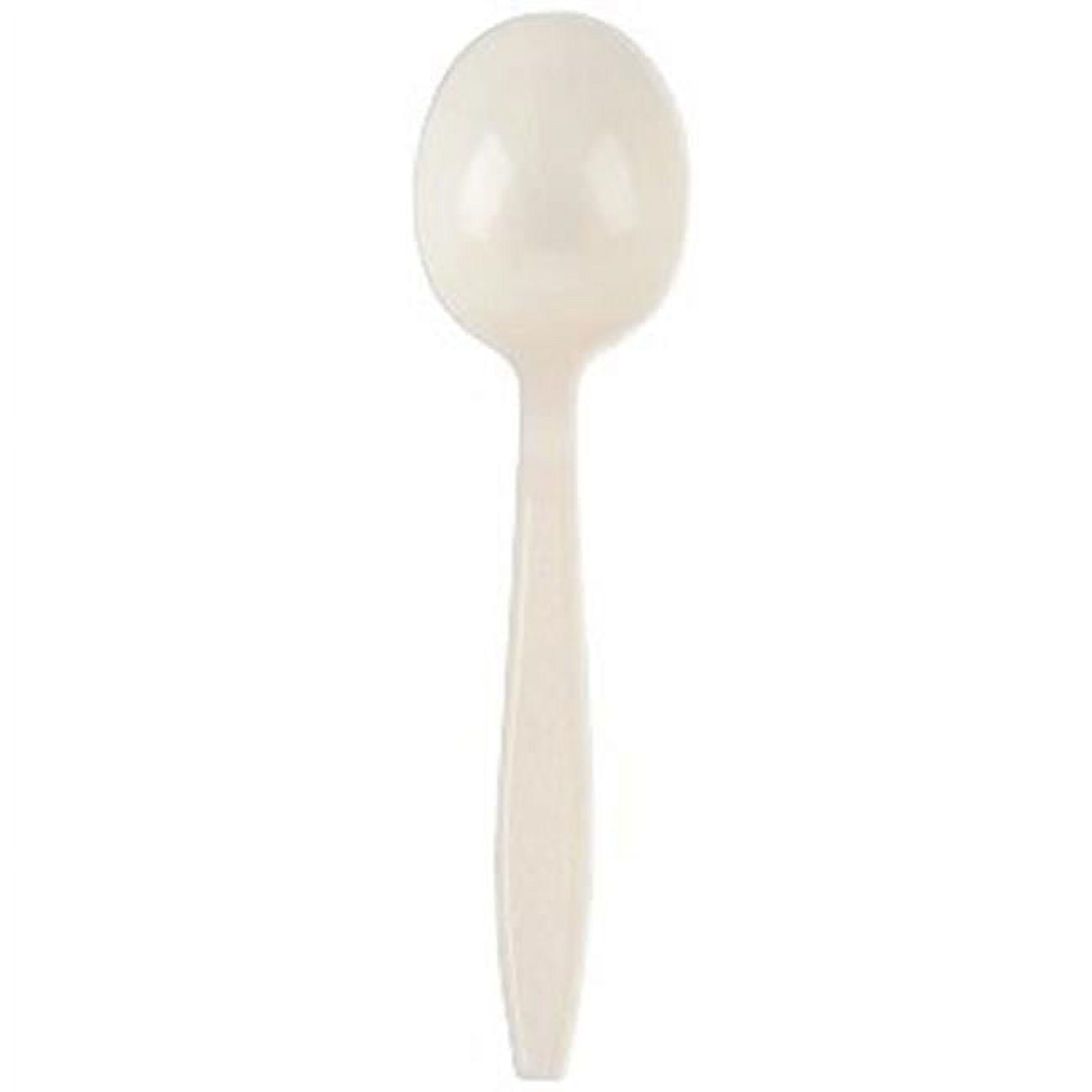 Direct Link & NPPC 11924A PEC Almond Heavy Weight Polypro Bulk Spoon ...