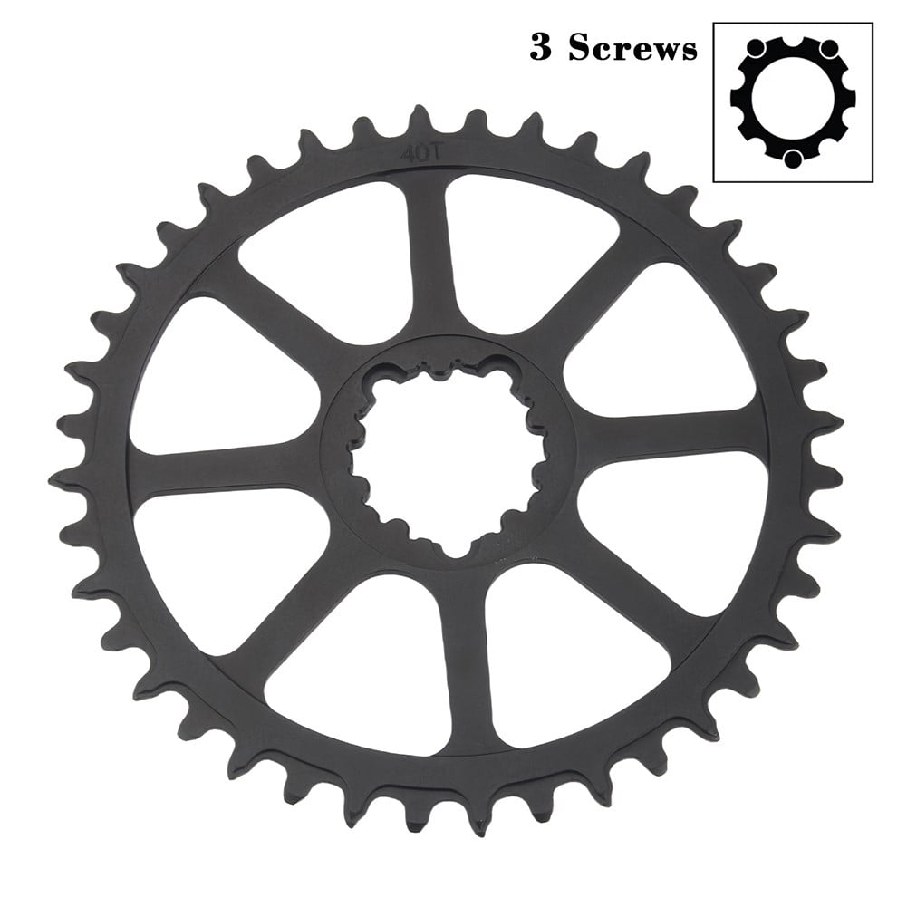 Direct Mount Road Bike Chainring 3Mm Offset 12 Speed Wide/Narrow Tooth ...
