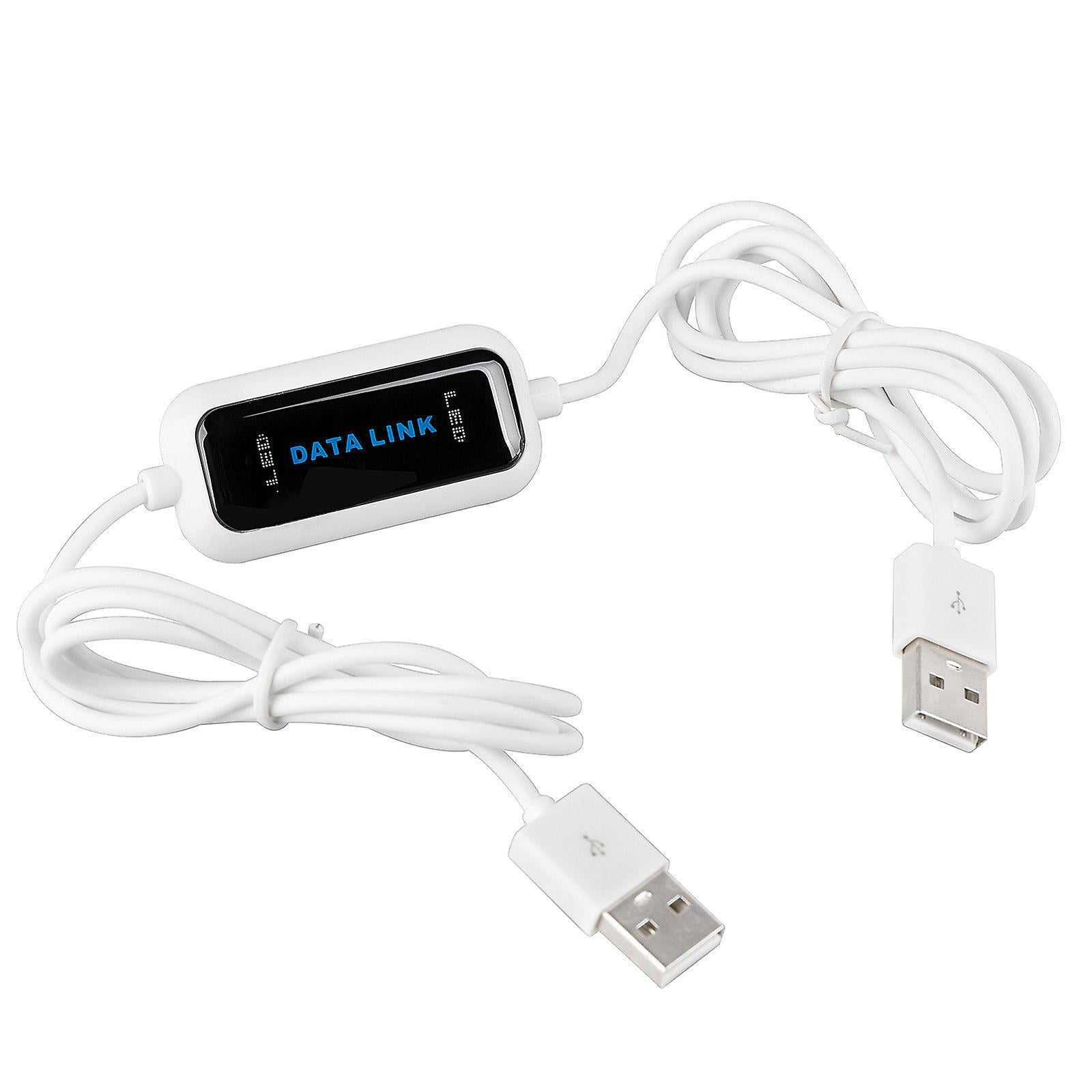 Direct Pc To Pc Two Computer File Transfer Sync Data Link Usb Cable Easy Copy Fh Fk - Walmart.com