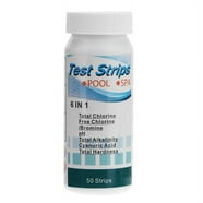 Poolmaster Smart Test 4-Way Test Strips for Pool, Hot Tub Water ...