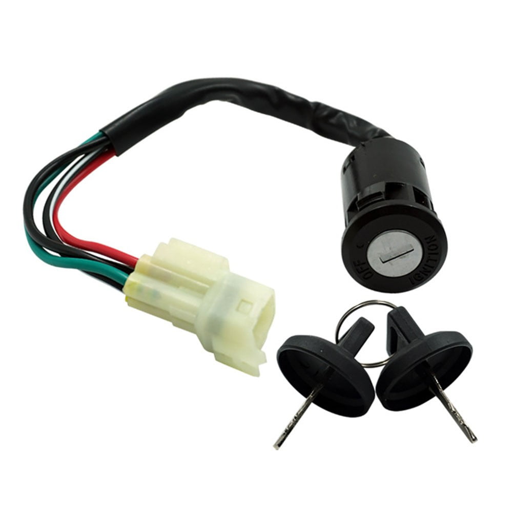 Direct Replacement Ignition Switch with Keys for Motorcycles and ...