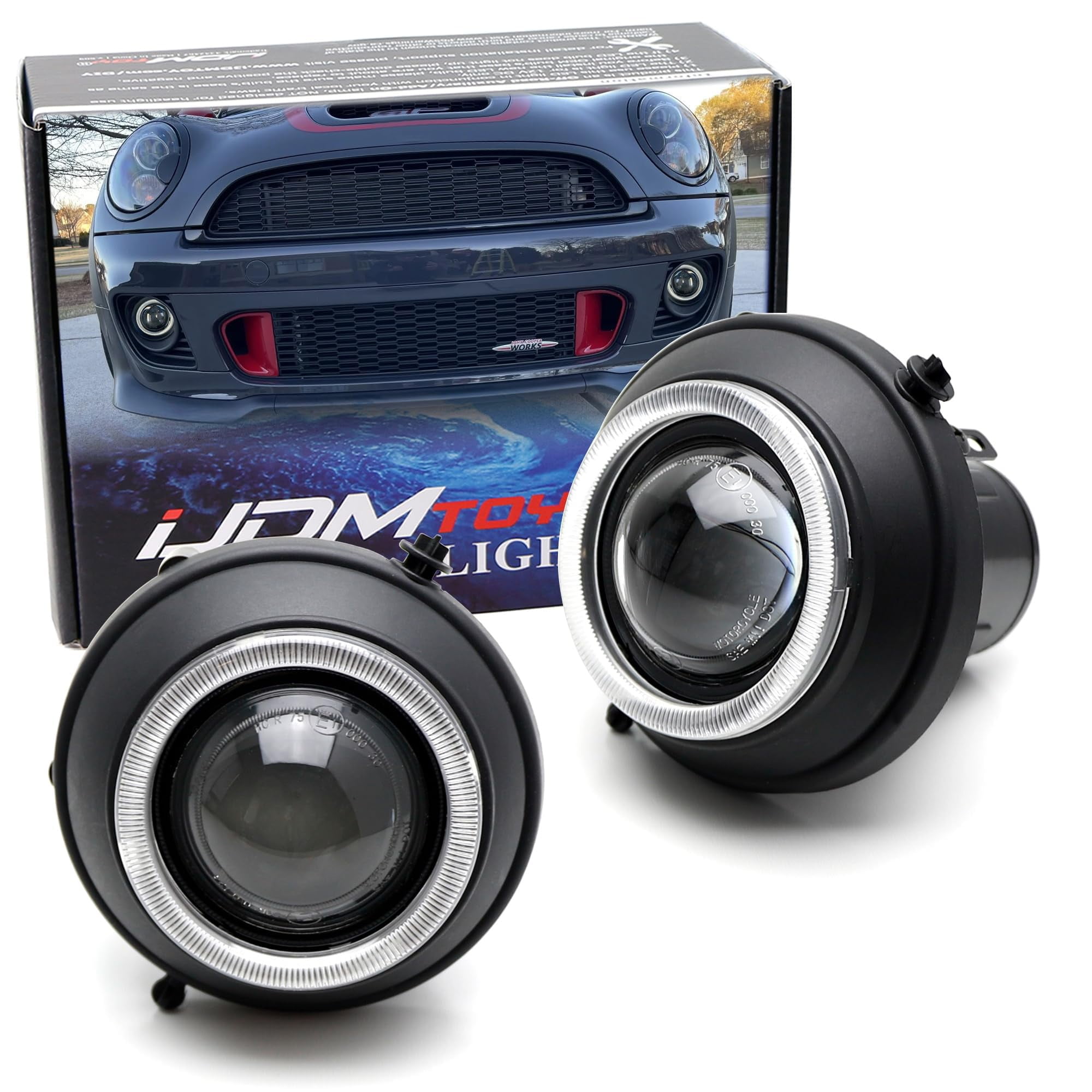 Direct Replacement Projector Lens Fog Light Housings For Mini Cooper ...