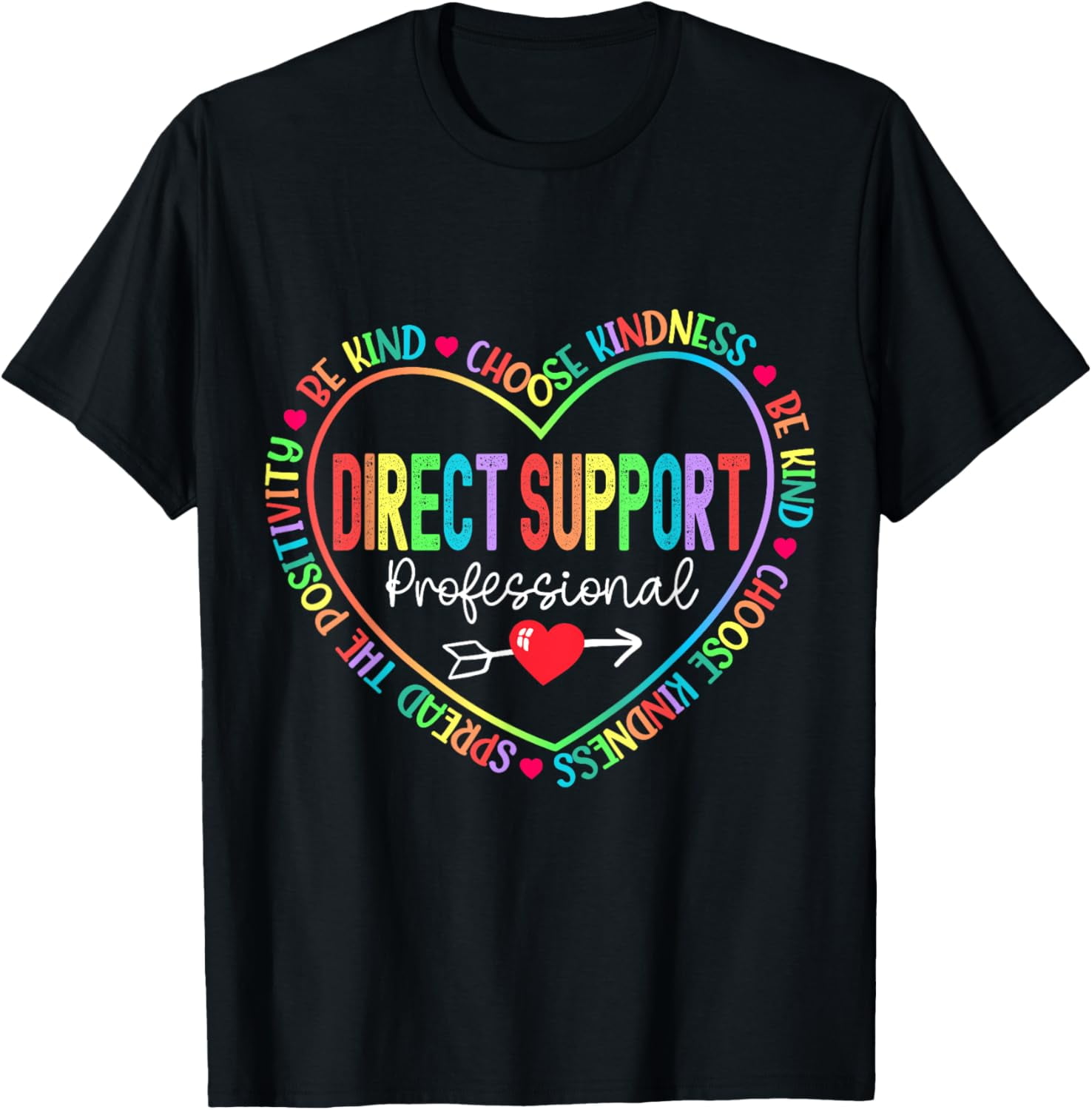 Direct Support Professional Week Appreciation Back to School T-Shirt ...