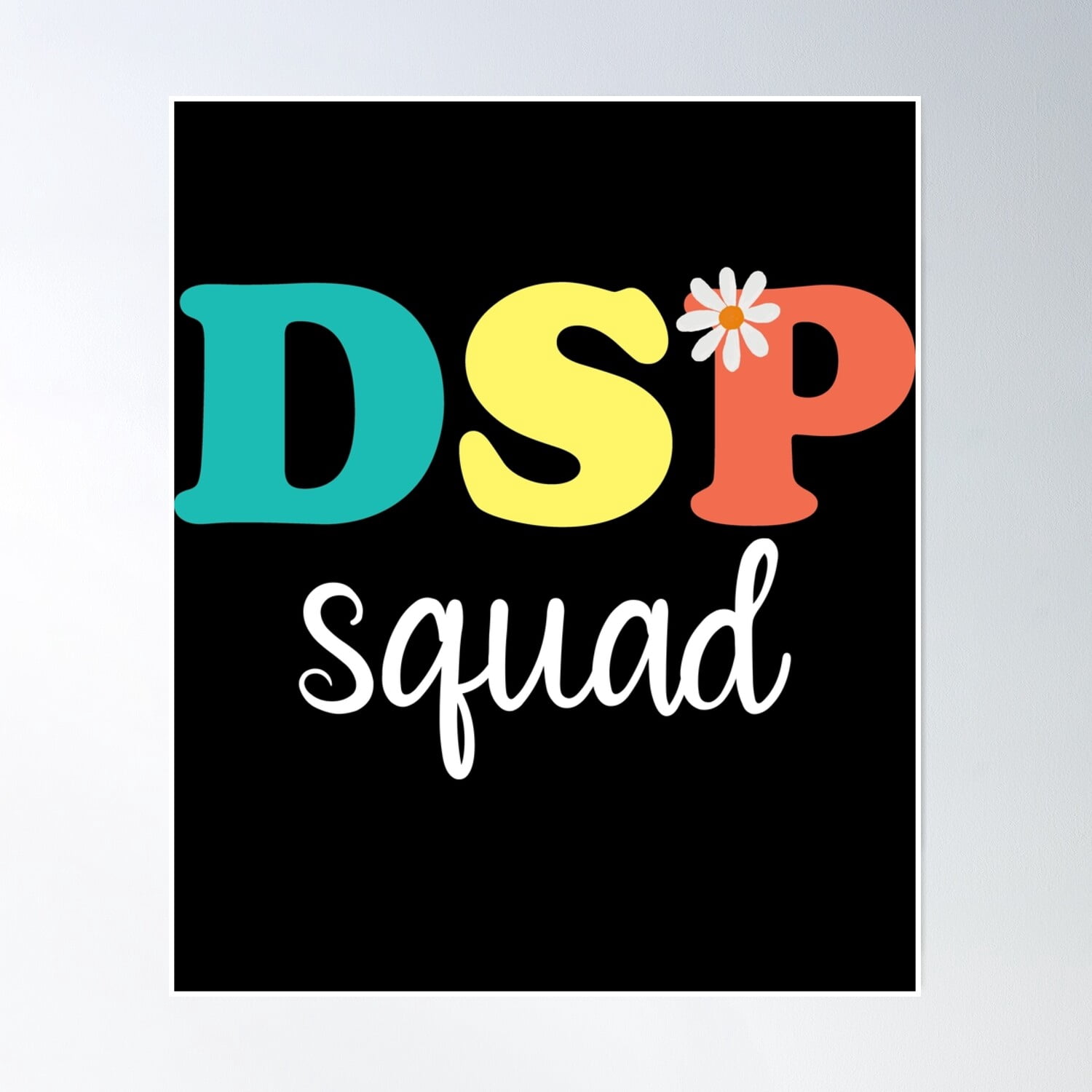 Direct Support Staff Squad Poster Wall Art, Modern Wall Decor, 8x12 ...