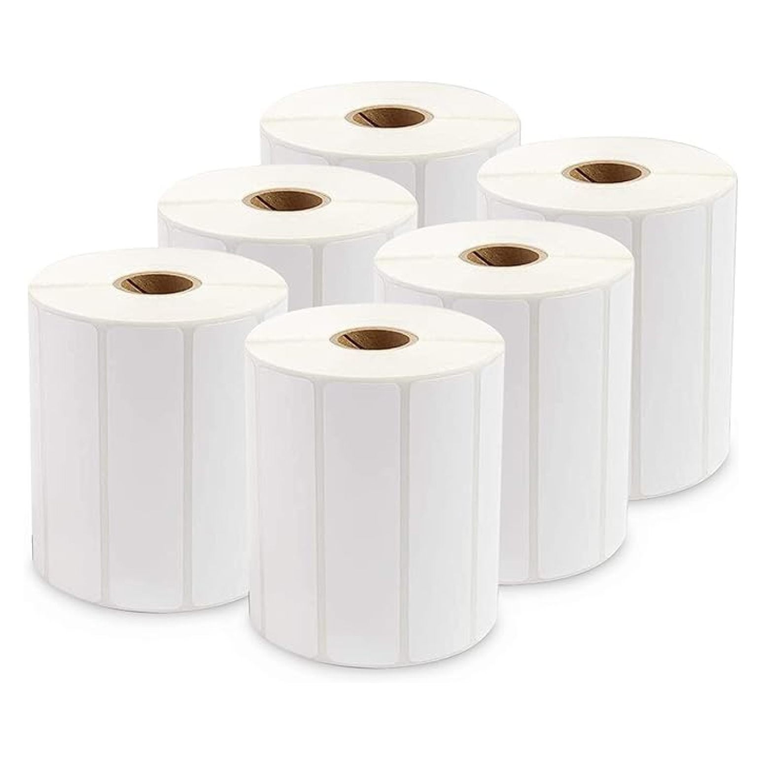 Direct Thermal Labels 4x1 - 6 Rolls (8250 Labels) for Zebra/Rollo ...