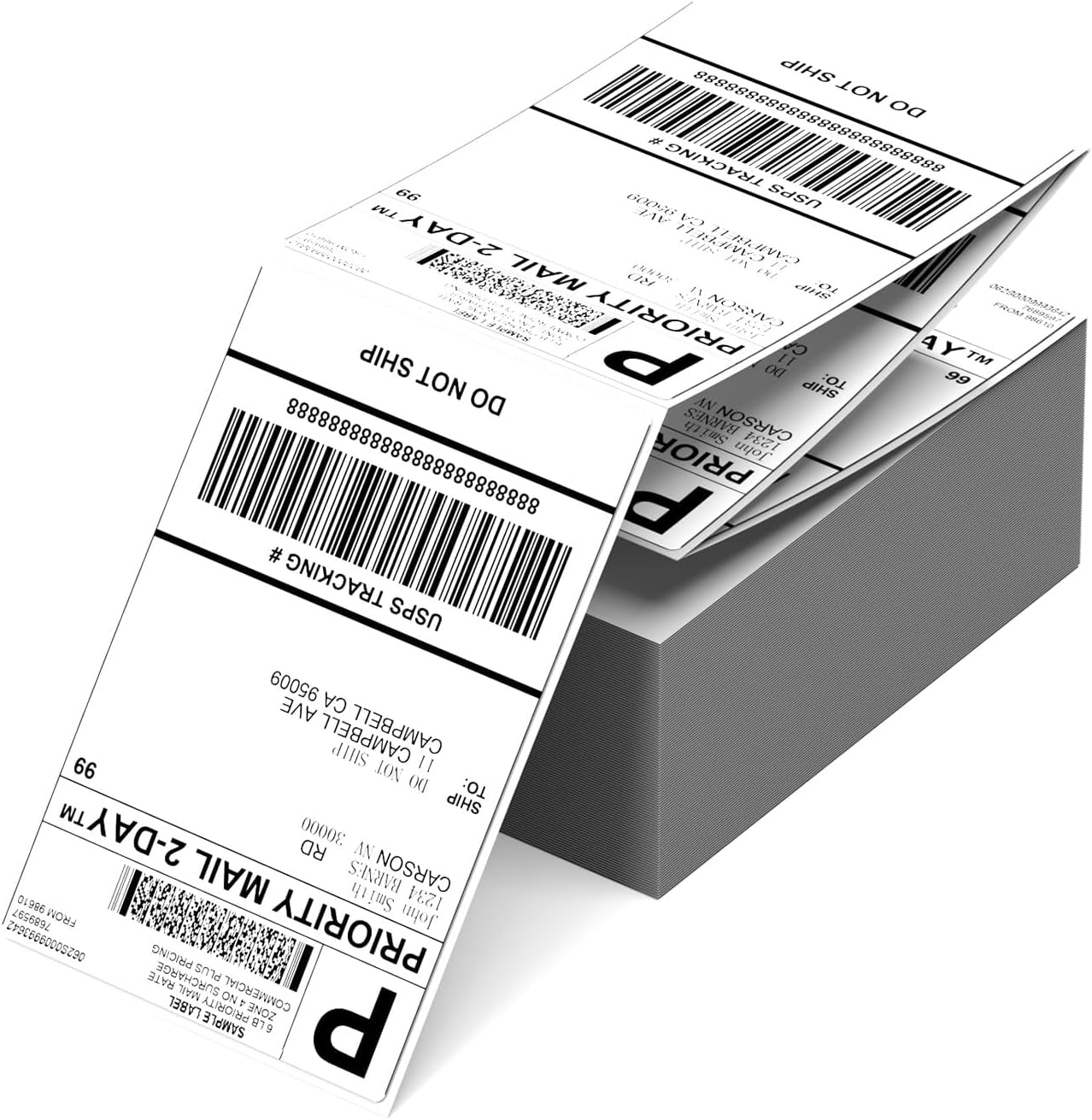 Direct Thermal Labels 4x6, Thermal Shipping Labels 4x6, Compatible with ...