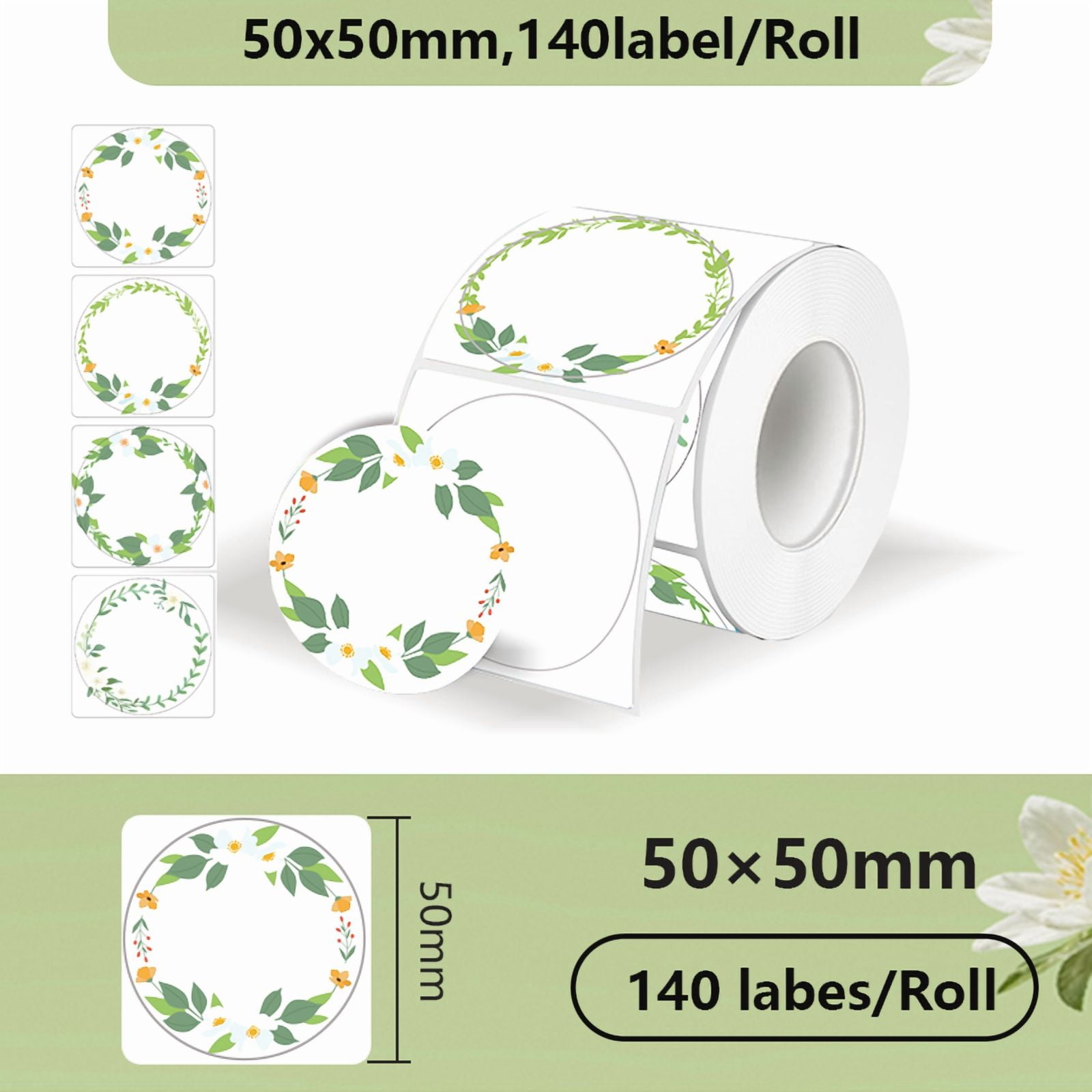 Direct Thermal Labels BPA/BPS Free Compatible with Phomemo, Munbyn ...