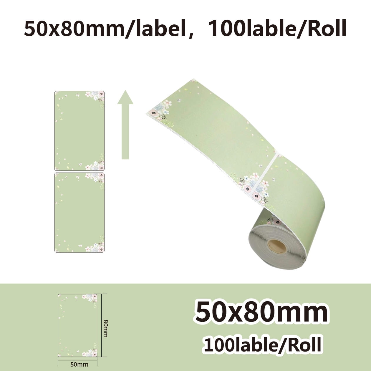Direct Thermal Labels BPA/BPS Free Compatible with Phomemo, Marklife ...
