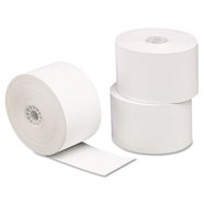 Universal One Carbonless Paper Rolls, White/Canary, 3" x 90', 50 per ...