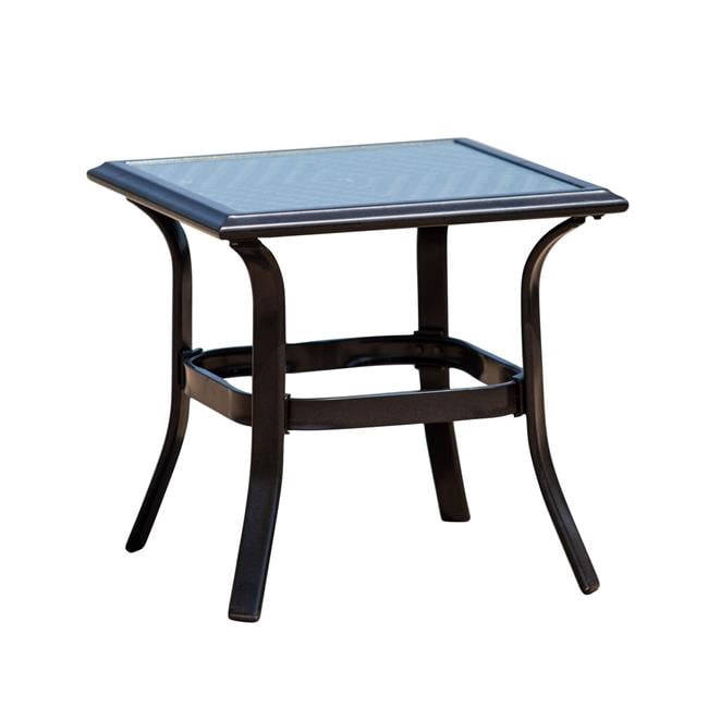 Direct Wicker PAS-2020-SideTable Patio Garden Wicker H18.91' Side Table ...