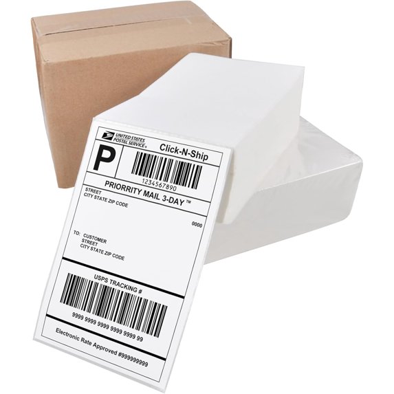 Direct thermal labels compatible with Zebra and Rollo printers ...