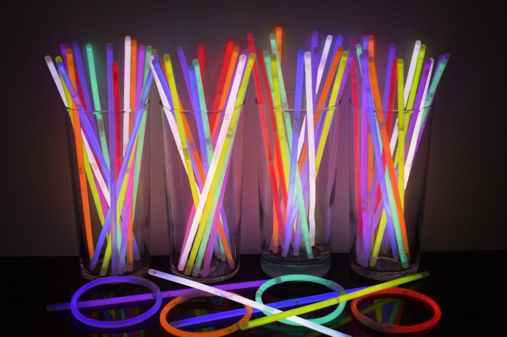 DirectGlow 8" Assorted Glow Stick Bracelets Neon Party Favors - Walmart.com