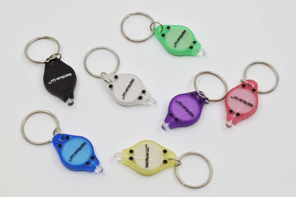DirectGlow Multifunction UV Torch LED Keychain Flashlight Blacklight ...