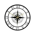 Direction Wall Clock Wall Hanging Minimalist Decorative 30cm - Walmart.com