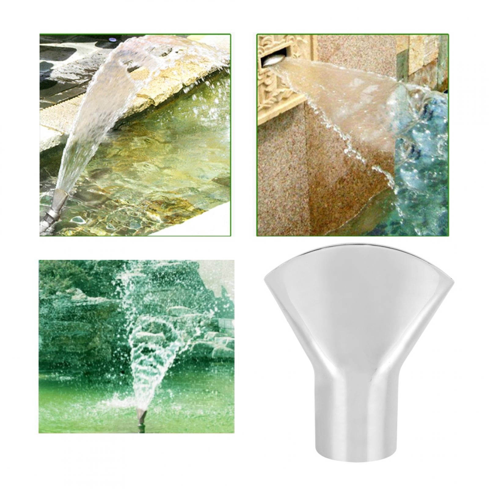 Directional Fan shaped Fountain Nozzle Female Thread Landscape Spray ...