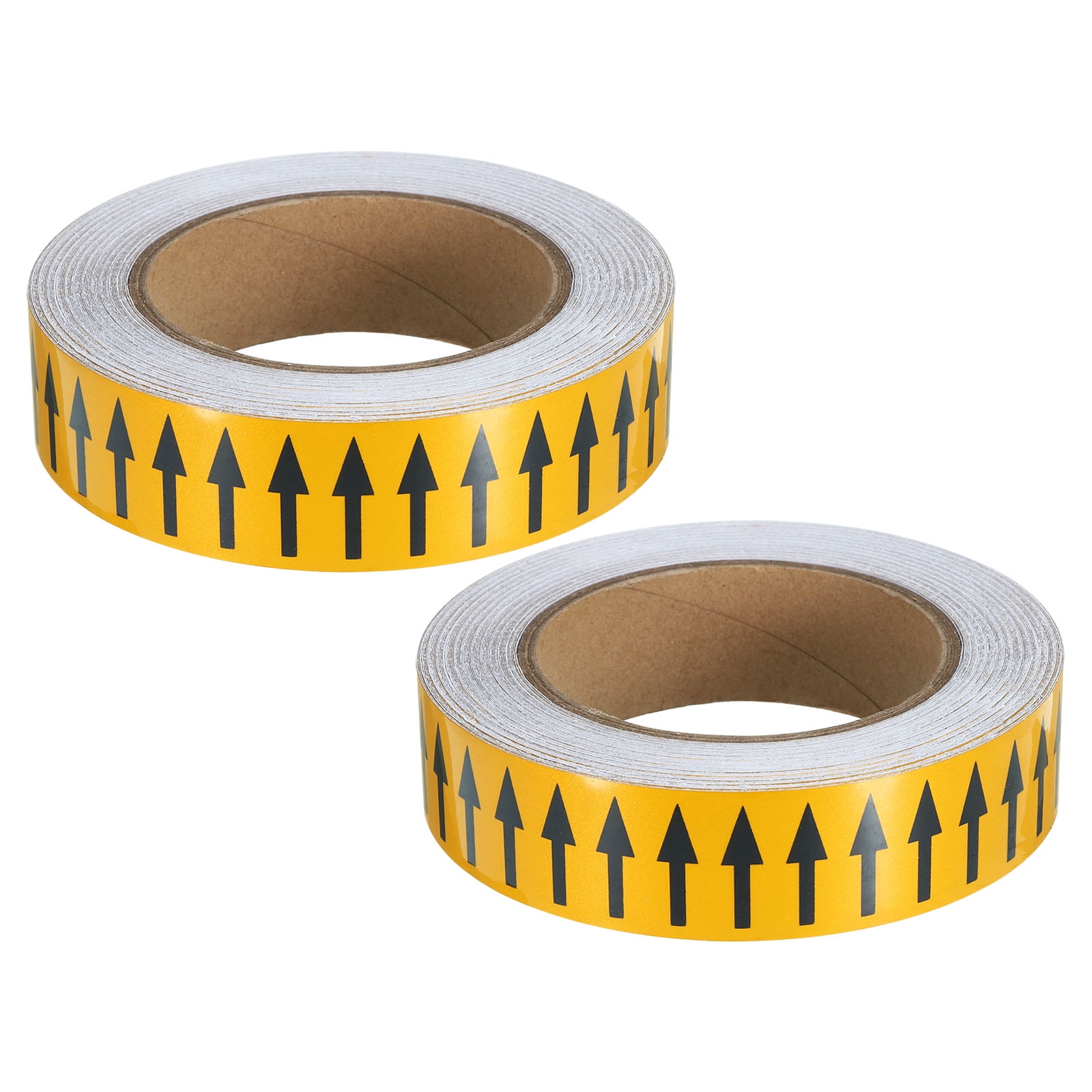 Directional Flow Arrow Tape 1-3/16"x65', Adhesive Pipe Identification ...