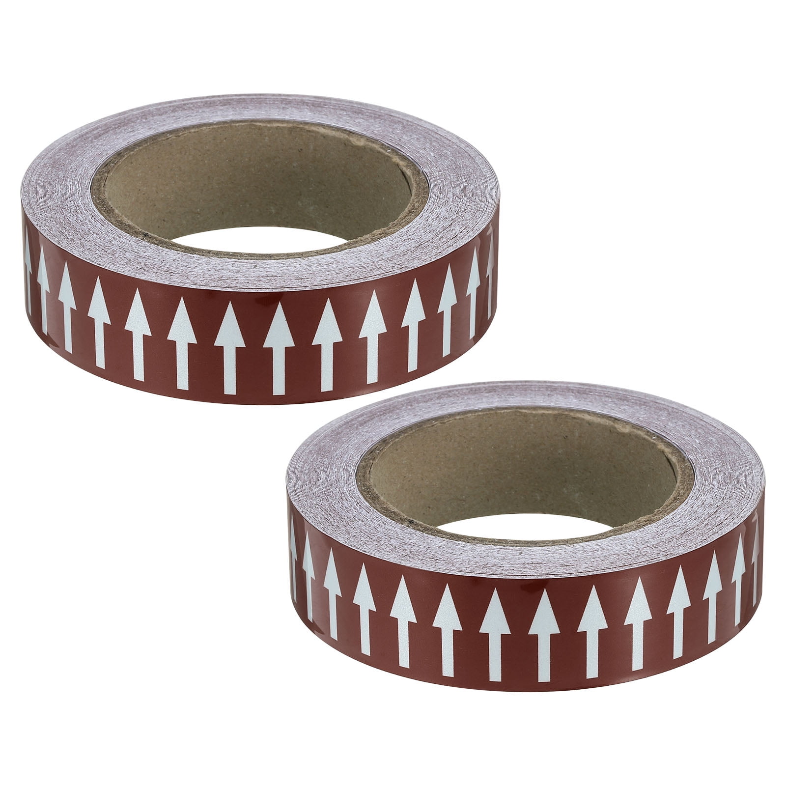 Directional Flow Arrow Tape 1-3/16"x65', Adhesive Pipe Identification ...