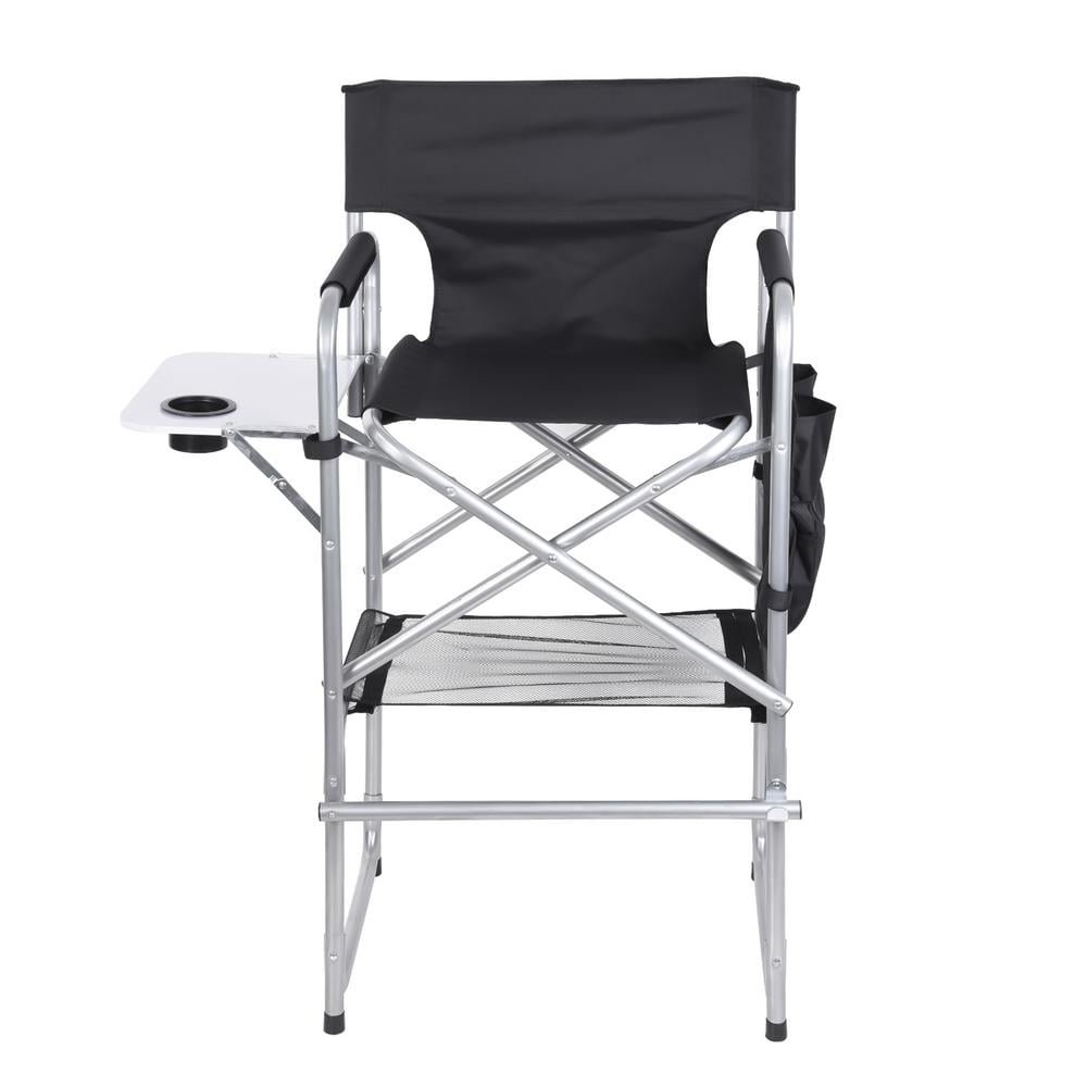 Directors Chair, Portable Tall Director Chair, Carbon Steel 600D Easy ...
