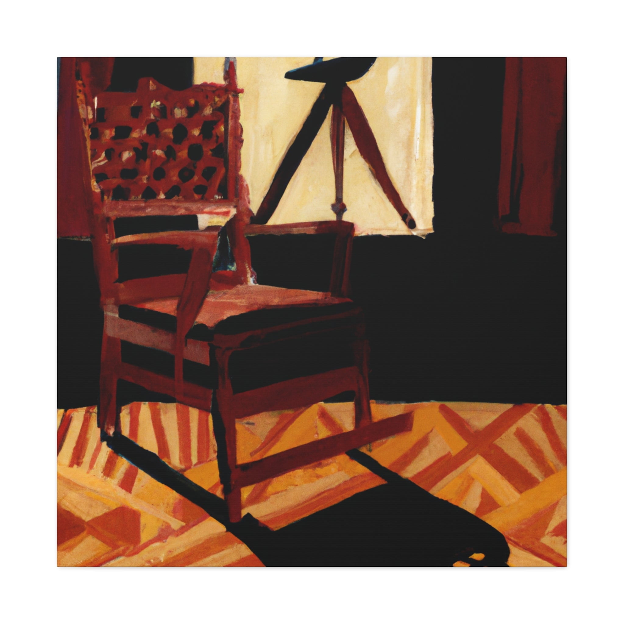 "Directors Chair Reflection" - Canvas - Walmart.com