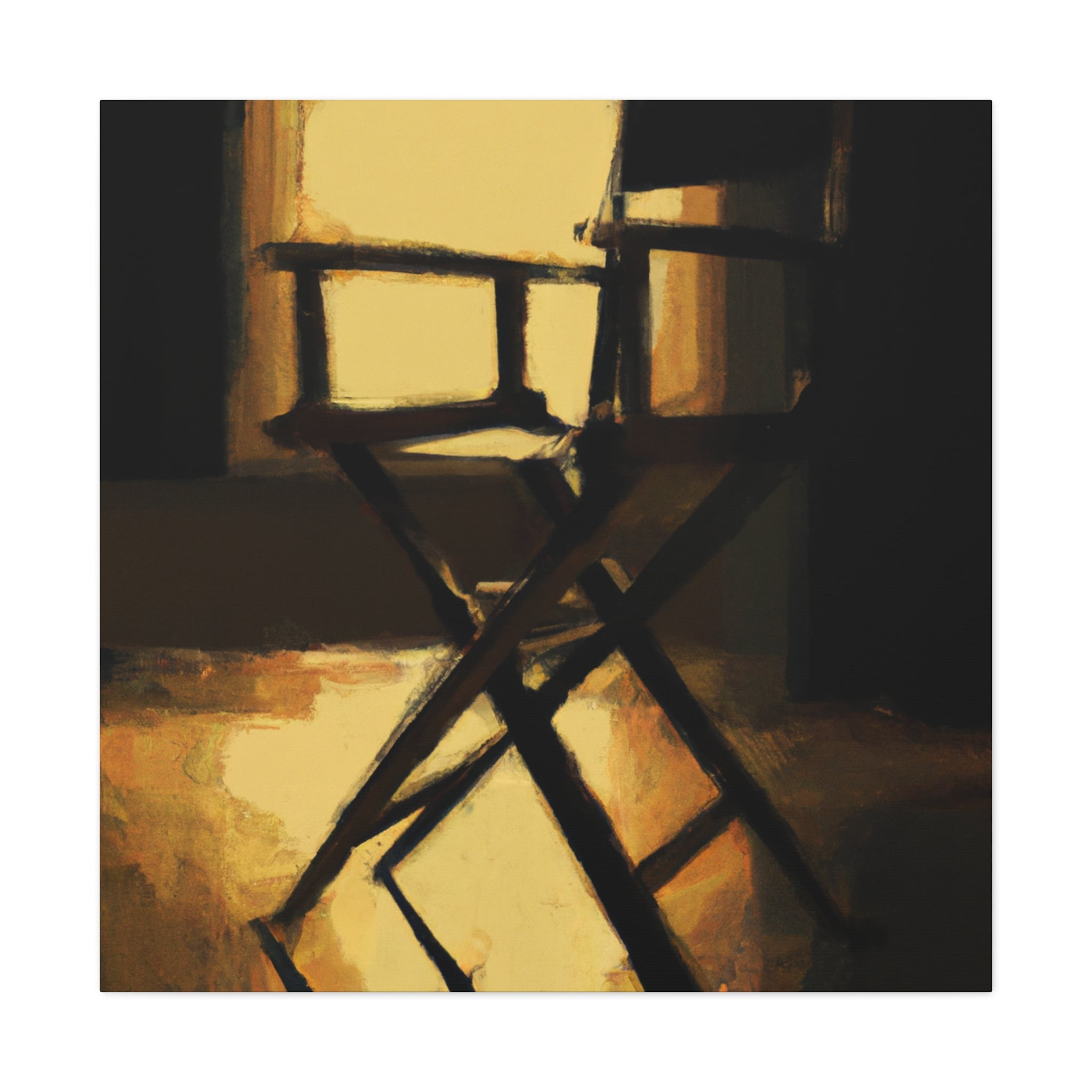 "Directors Chair Reflection" - Canvas - Walmart.com