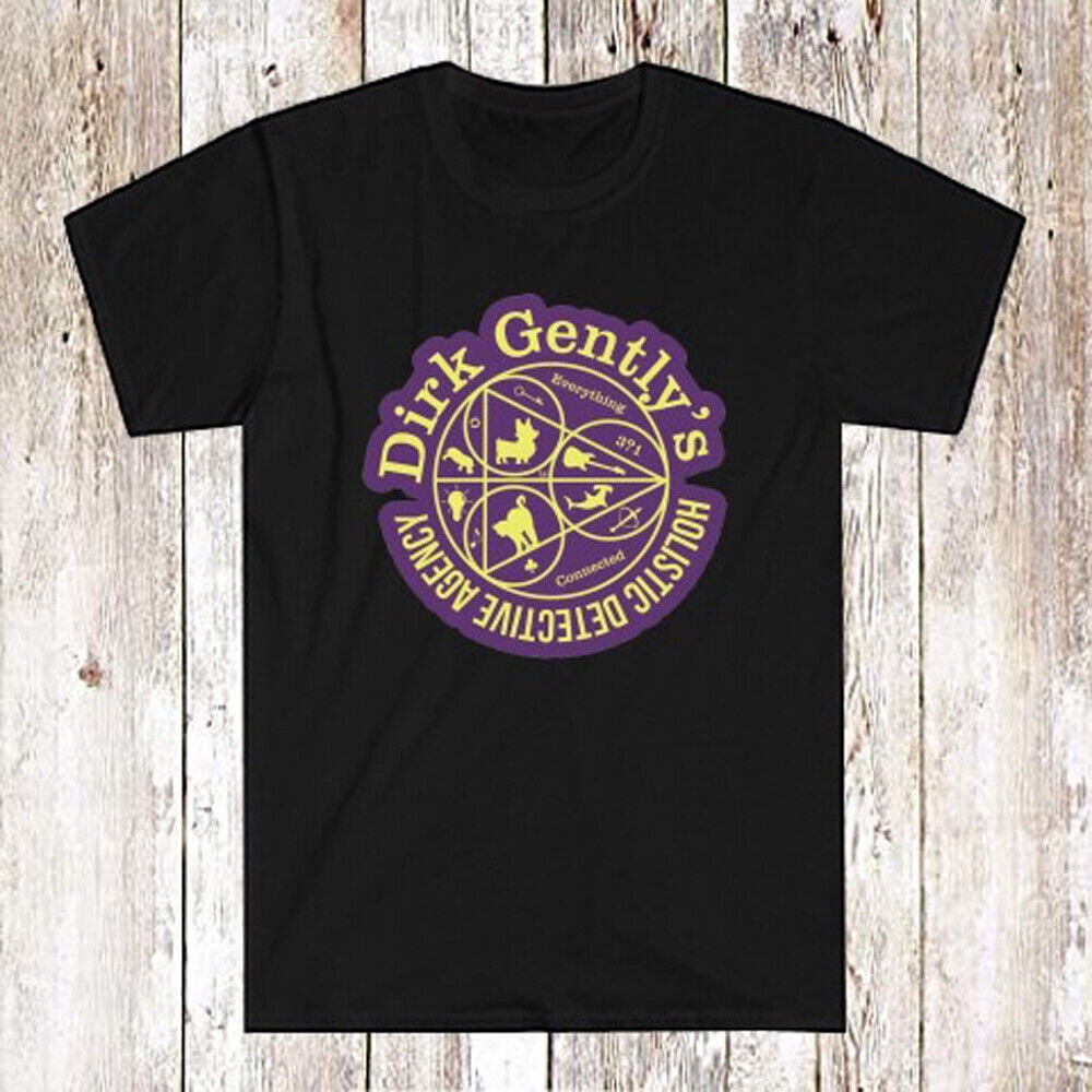 Dirk Gently's Holistic Detective Agency Men's Black T-Shirt Size S-5XL ...