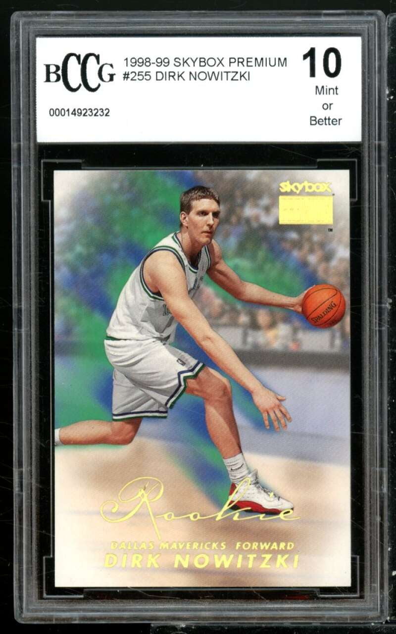 Rookie Dirk Nowitzki