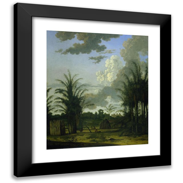 Dirk Valkenburg 12x14 Black Modern Framed Museum Art Print Titled ...