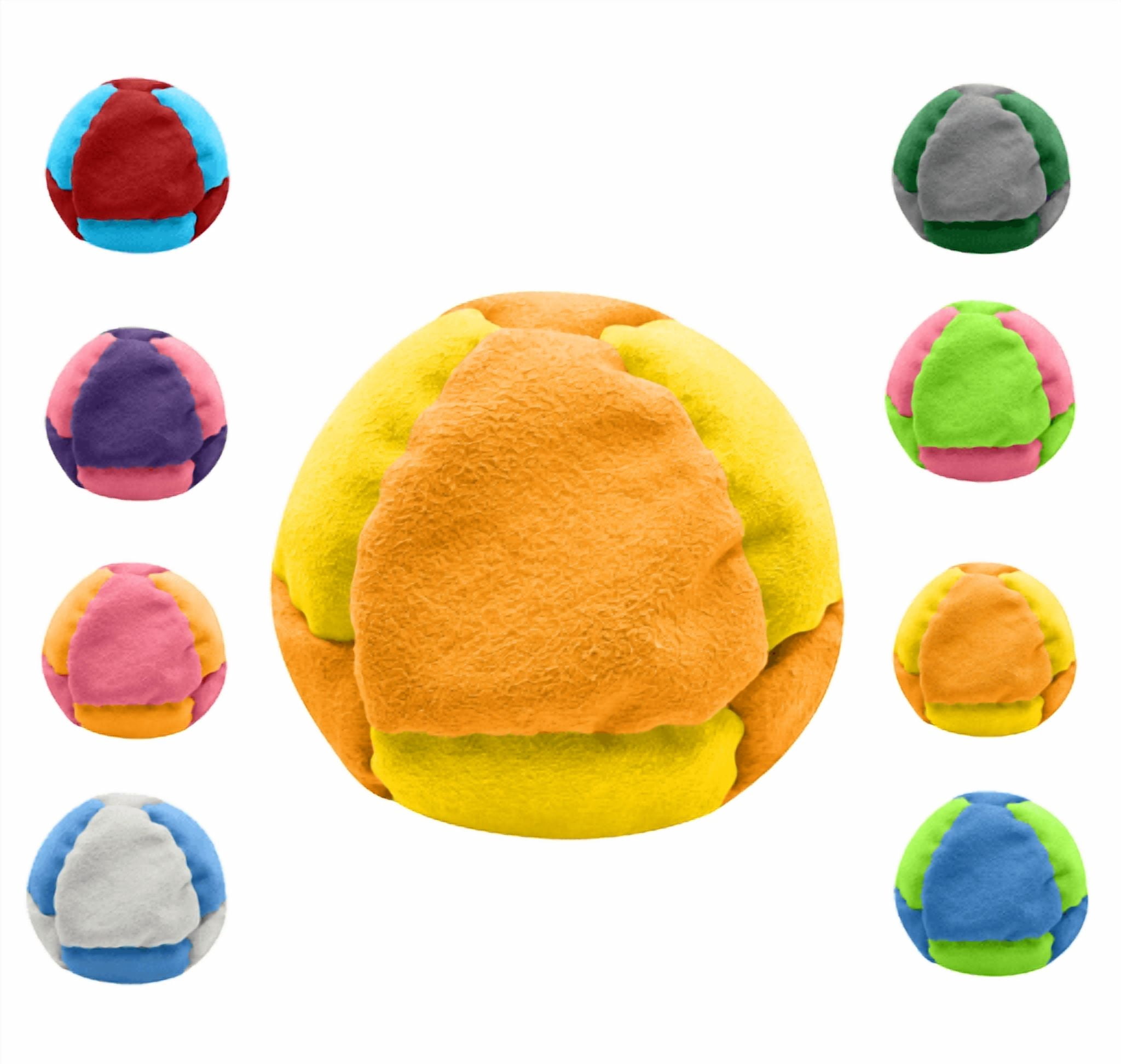Dirt Bag Hacky Footbag, Footbag Sacks, Assorted Crochet Hackys Ball for ...