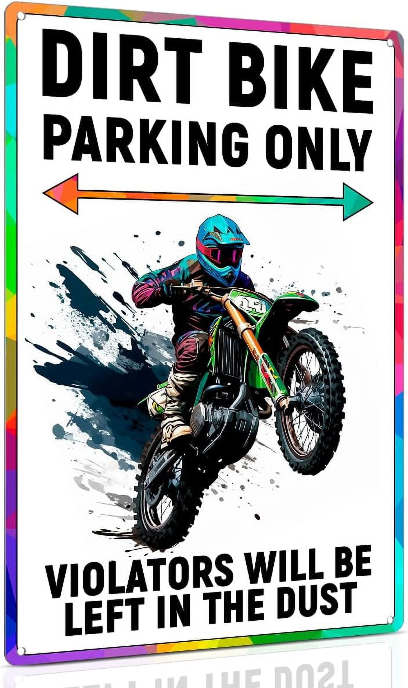 Dirt Bike Accessories Dirt Bike Sign Decor - Dirtbike Motocross Gifts ...