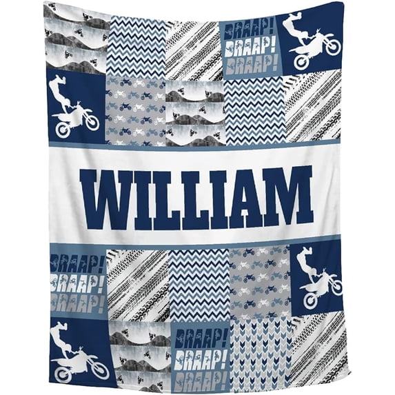 Dirt Bike Blanket Gifts,Ultra Soft Motorbike Throw Blanket| Gifts for ...