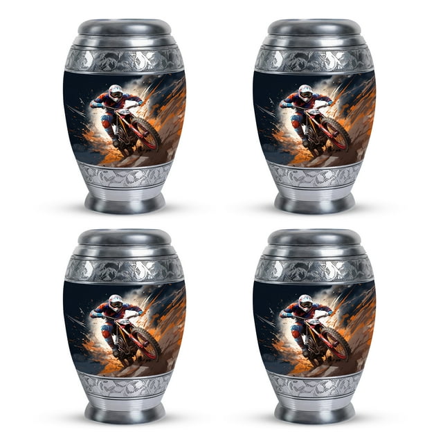 Dirt Bike Charge Human Cremation Urns - Urn For Ashes For Women - Urn For Ashes Keepsake - Urns ...