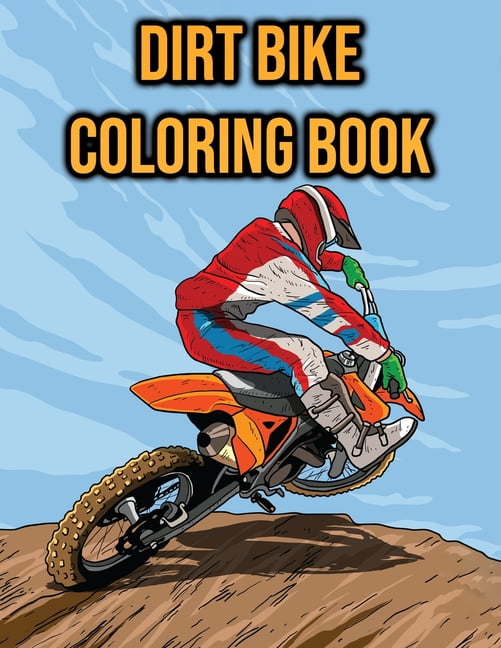 Dirt Bike Coloring Page
