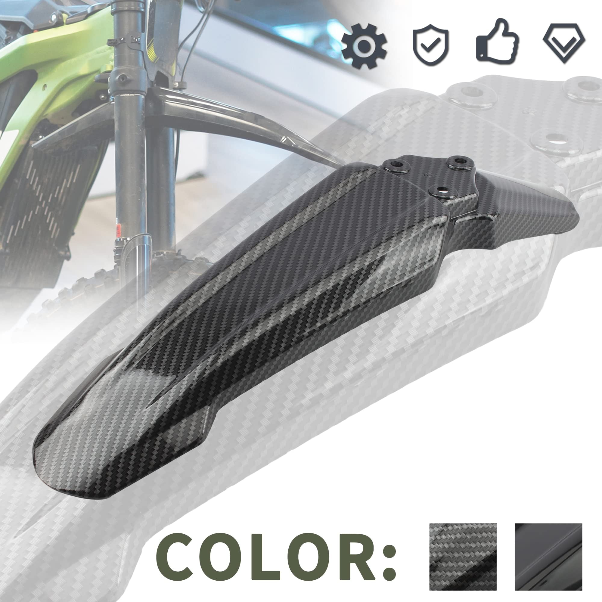 Dirt Bike Front Mud Guard, Motocross Front Fender Modification ...