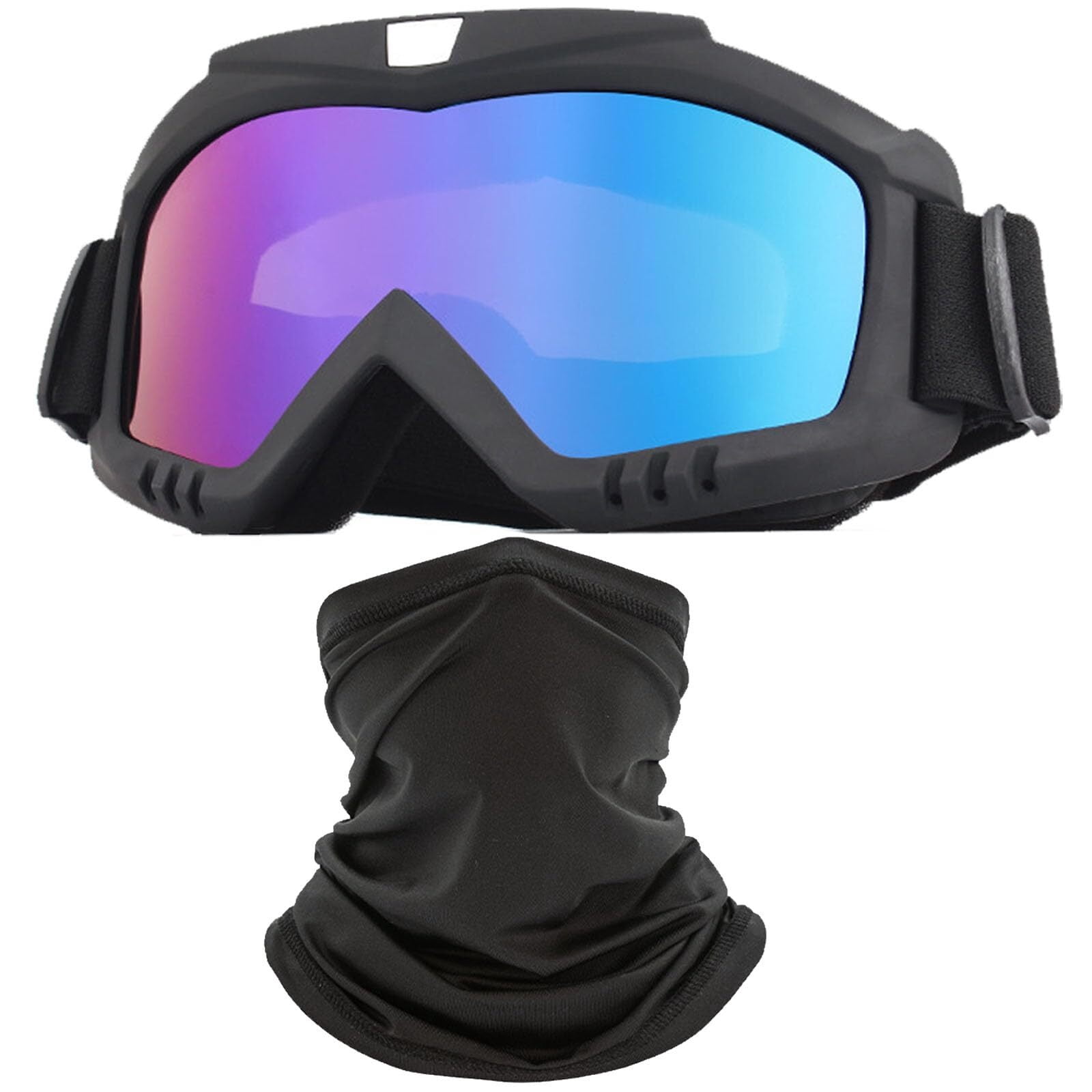 Dirt Bike Goggles with Face Mask, Motorcycle Goggles ATV Goggles ...
