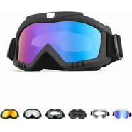 Steampunk Padded Motorcycle Goggles Adjustable Strap Costume Brown ...