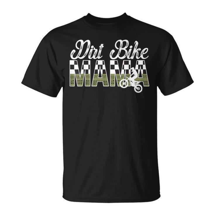 Dirt Bike Mama T-Shirt – Mom of a Dirt Biker, Proud Dirt Bike Mom Tee ...