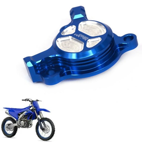 Dirt Bike Oil Filter Cover Cap Case CNC for YZ250F 2003-2013 WR250F 2003-2014 YZ450F 2003-2009 ...