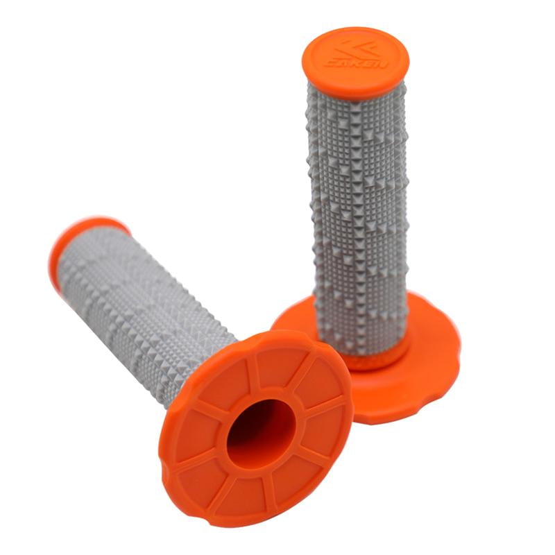 Dirt Bike Scootor Motorcycle XCW Hand Grips Rubber Handle Bar Thrusters Grip 2x - Walmart.com