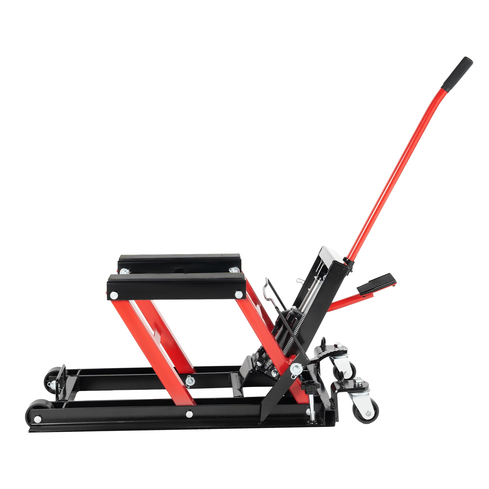 Dirt Bike Stand with Hydraulic Oil Pump, Heavy-Duty Iron, Adjustable ...
