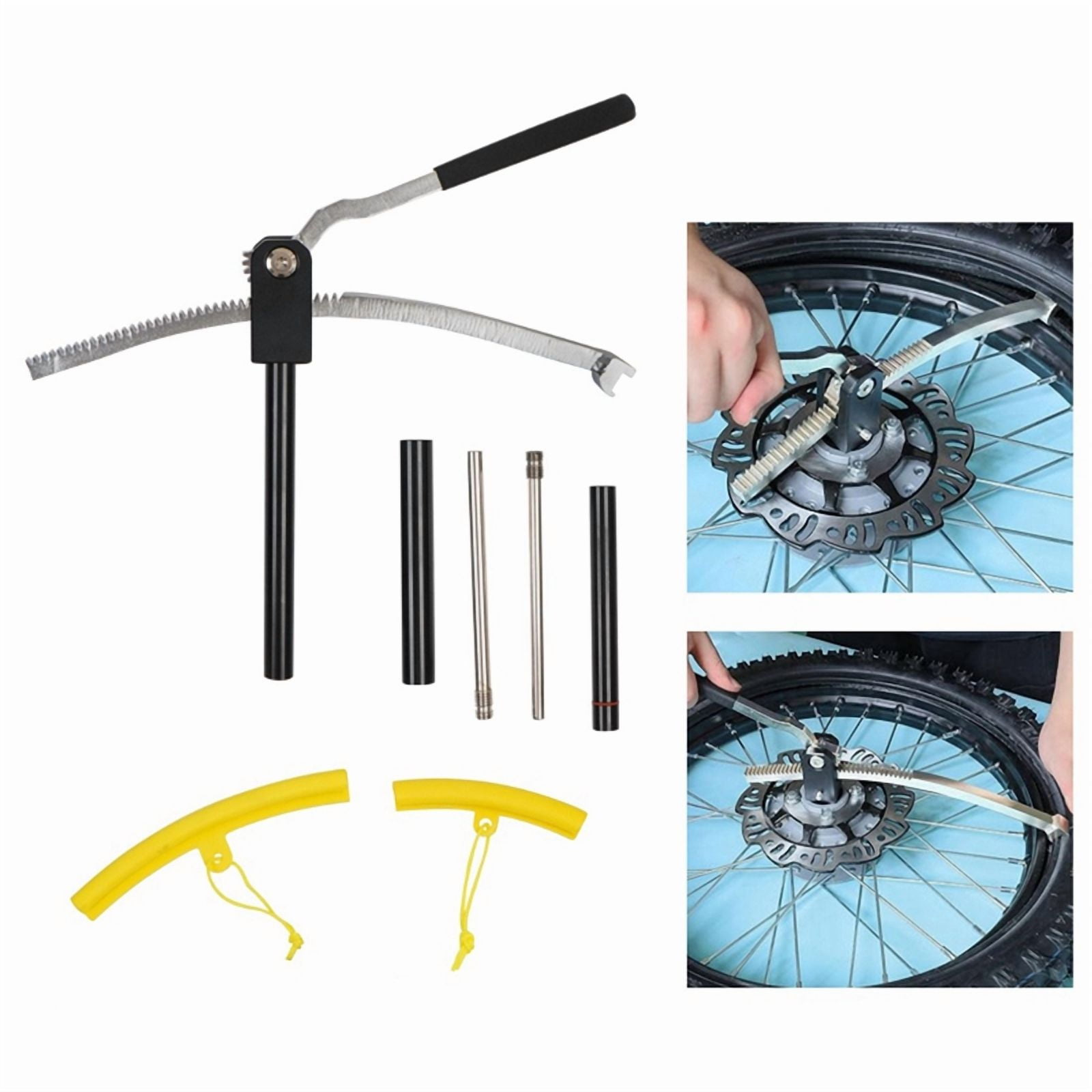 Dirt Bike Tire Changing Tool Kit for 16-21Inch Wheels, Fits Motocross ...