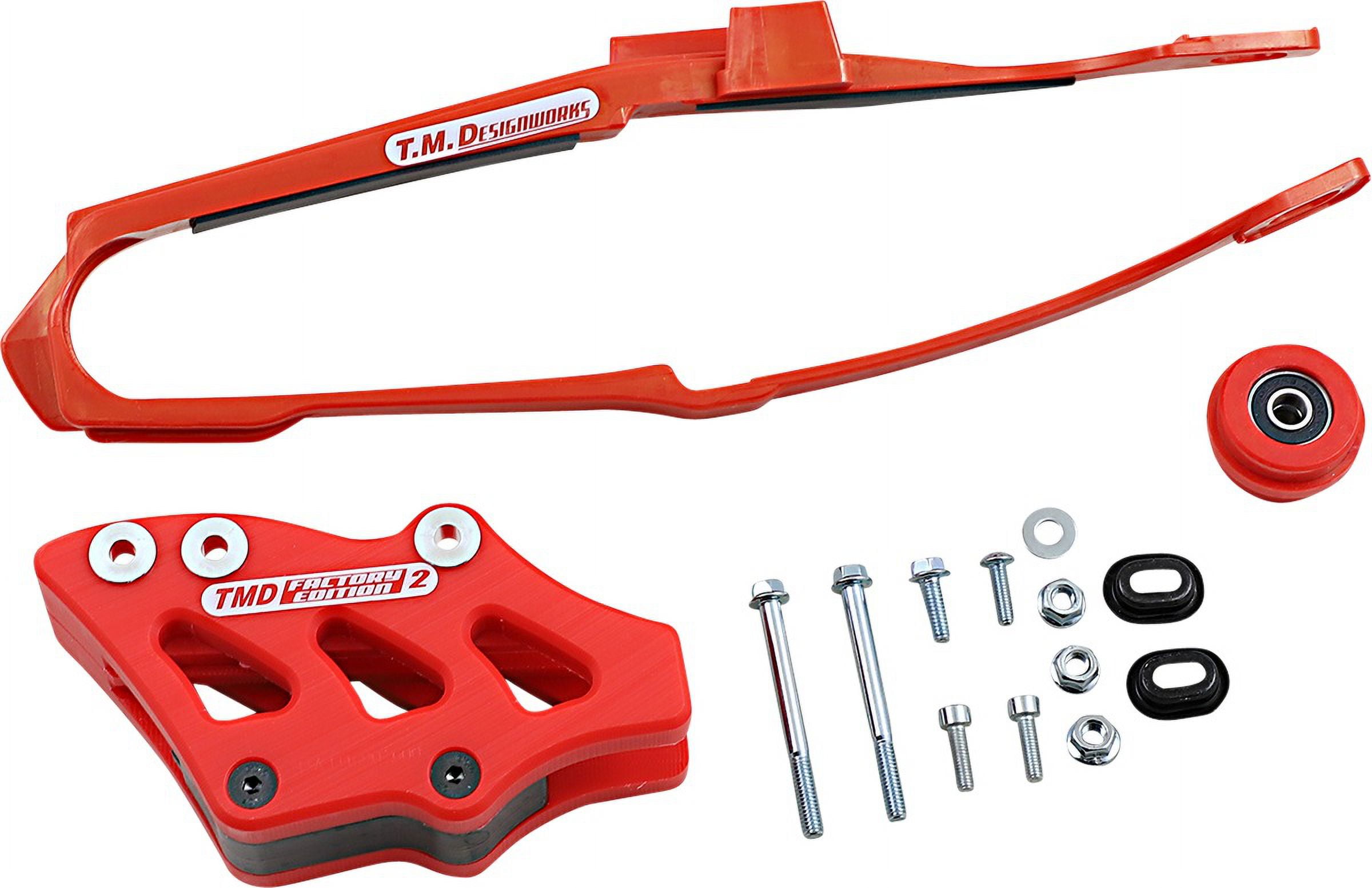 Dirt Cross Multi-Purpose Chain Slide-N-Guide Kit FE2 Guide - Red ...