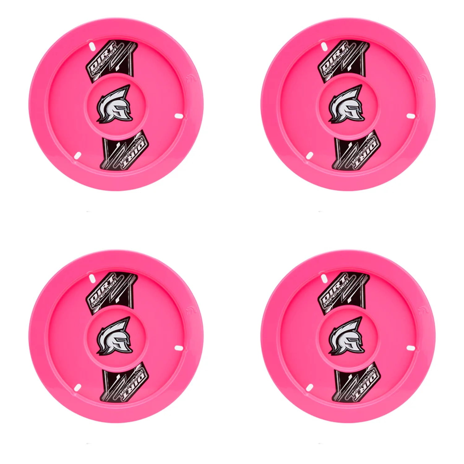 Dirt Defender 15 x 8 Gen II Solid Wheel Covers Mud Covers Neon Pink 4 ...