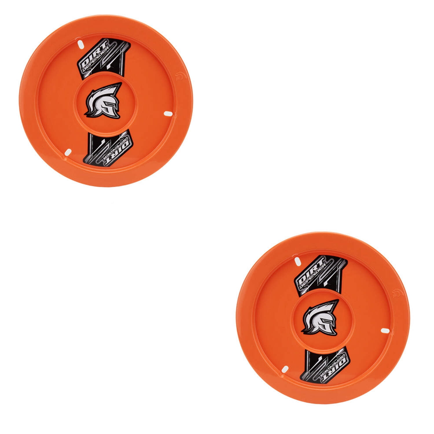 Dirt Defender 15 x 8 Gen II Solid Wheel Covers Mud Covers Orange 2 Pack ...