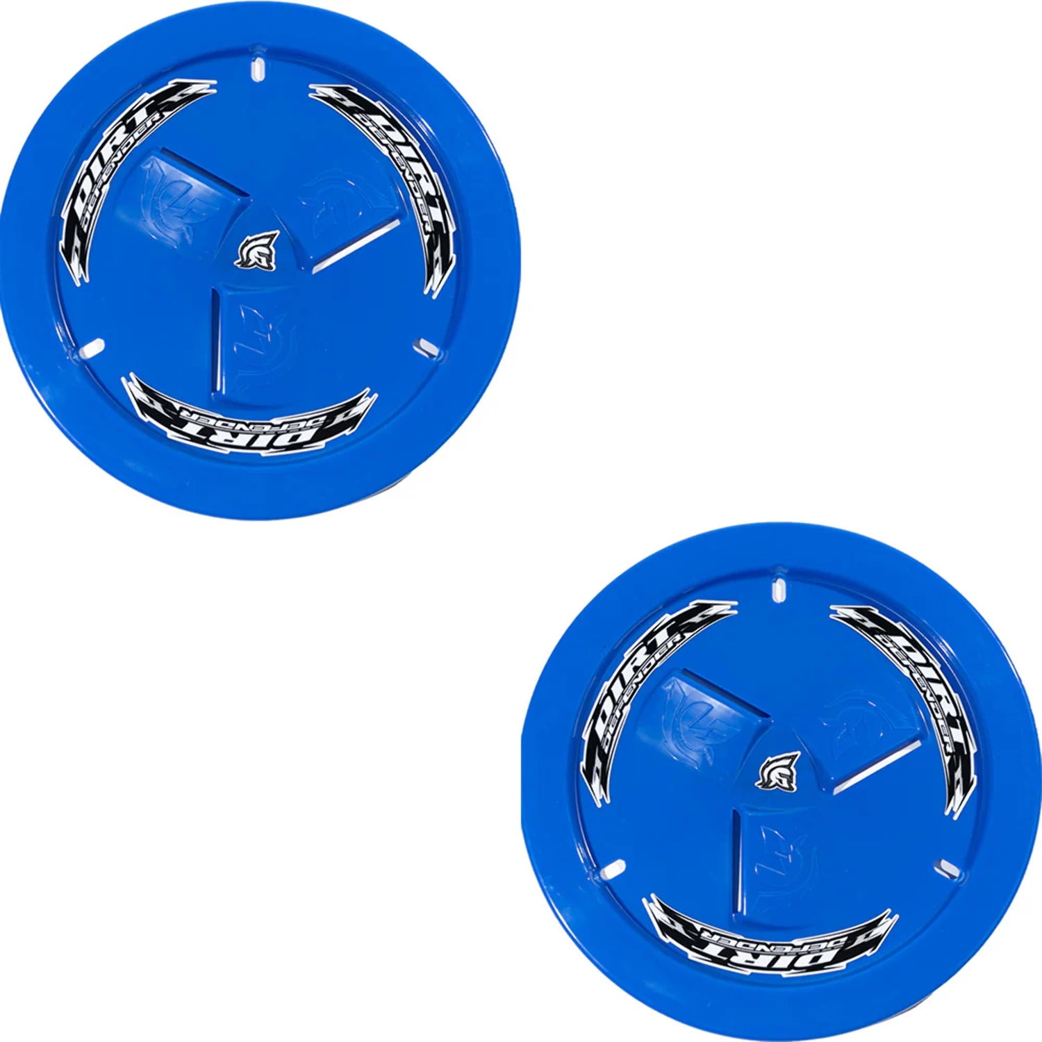 Dirt Defender 15 x 8 Vented Wheel Covers Mud Covers Dark Blue 2 Pack ...
